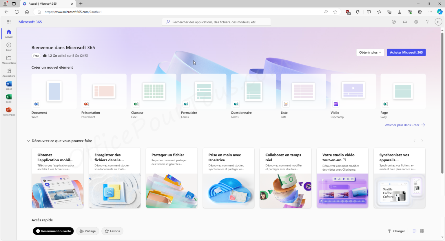 Office en ligne, la version web et gratuite de MS Office – OfficePourTous Office en ligne, la version web et gratuite de MS Office – OfficePourTous