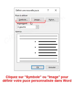Word – Puces et numéros – OfficePourTous