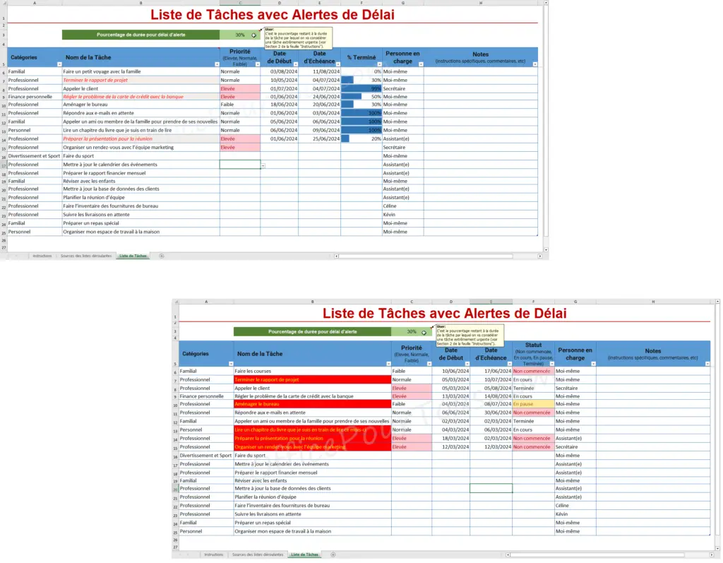Packs Excel – OfficePourTous