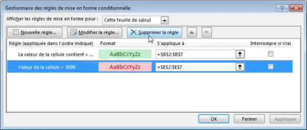 Excel – Mise en forme conditionnelle – OfficePourTous