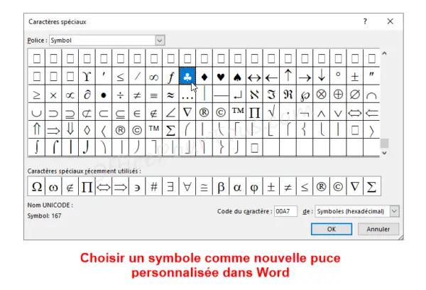 Word – Puces et numéros – OfficePourTous